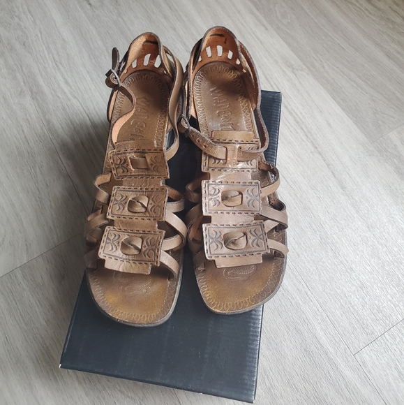 M Made In Italy | Shoes | Made In Italy Leather Gladiatorroman Style ...